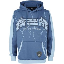 Metallica EMP Signature Collection Kapuzenpullover blau grau in L