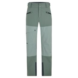 Skihose Ziener "TIFFIN" Gr. 50, EURO-Größen, grau (graugrün) Herren Hosen Skihosen