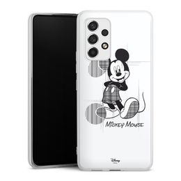 DeinDesign Galaxy A53 5G Handy Silikon H&uuml;lle Case transparent Handyh&uuml;lle Official Licensed Product Disney Mickey Mouse Silikon Case
