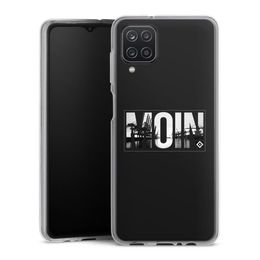 DeinDesign Galaxy A12 Handy Silikon H&uuml;lle Case transparent Handyh&uuml;lle Hamburger Sv Hsv Official Licensed Product Silikon Case
