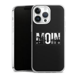 DeinDesign iPhone 14 Pro Max Handy Silikon H&uuml;lle Case transparent Handyh&uuml;lle Hamburger Sv Hsv Official Licensed Product Silikon Case