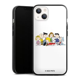 DeinDesign iPhone 13 Handy Silikon H&uuml;lle Case schwarz Handyh&uuml;lle Merchandise Kindheit Peanuts