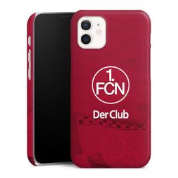 DeinDesign iPhone 12 mini Handy Premium Case Smartphone Handyh&uuml;lle Schutzh&uuml;lle gl&auml;nzend Official Licensed Product Bundesliga 1. Fc N&uuml;rnberg Premium Case