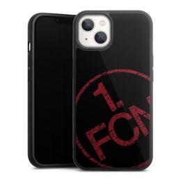 DeinDesign iPhone 13 Handy Gallery Case Handyh&uuml;lle 9H Geh&auml;rtetes Glas R&uuml;ckseite H&uuml;lle Texture Merchandise 1. Fcn Gallery Case
