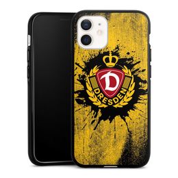 DeinDesign iPhone 12 mini Handy Silikon H&uuml;lle Case schwarz Handyh&uuml;lle Official Licensed Product Soccer Sg Dynamo Dresden