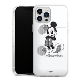 DeinDesign iPhone 13 Pro Max Handy Silikon H&uuml;lle Case transparent Handyh&uuml;lle Mickey Mouse Disney Official Licensed Product Silikon Case