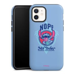 DeinDesign iPhone 12 mini Handy Panzer Handyh&uuml;lle robuste Outdoor H&uuml;lle Schutzh&uuml;lle gl&auml;nzend Disney Sayings Lilo & Stitch Tough Case