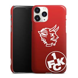 DeinDesign iPhone 11 Pro Handy Premium Case Smartphone Handyh&uuml;lle Schutzh&uuml;lle gl&auml;nzend 1. Fc Kaiserslautern Official Licensed Product Devil Premium Case