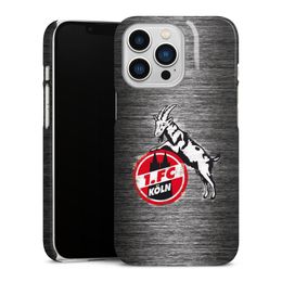 DeinDesign iPhone 13 Pro Handy Premium Case Smartphone Handyh&uuml;lle Schutzh&uuml;lle gl&auml;nzend Official Licensed Product Metallic Look 1. Fc K&ouml;ln Premium Case