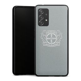 DeinDesign Galaxy A52s 5G Handy Silikon H&uuml;lle Case schwarz Handyh&uuml;lle Bayer 04 Leverkusen Official Licensed Product Coat Of Arms