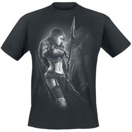 Toxic Angel Spirit of Huntress T-Shirt schwarz in L