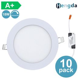 HENGDA 10 x led EinbauSpot Strahler Panel Decken Wandleuchte Ultraslim Deckenleuchte 18W