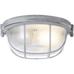 Brilliant - Lampe Lauren Wand- und Deckenleuchte 19cm grau Beton 1x A60, E27, 40W, geeignet für Normallampen (nicht enthalten) Für LED-Leuchtmittel