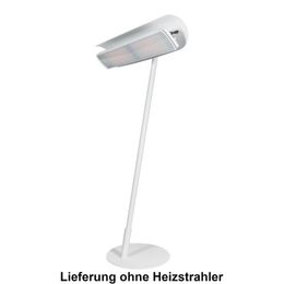 Heatscope Free Ständer für Heizstrahler Vision 2200 Watt schwarz/weiß/Holzoptik weiß/Verbindungsholm weiß