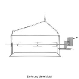 SCHNEIDER GRILL Schneider Rollbräter für Schwenkgrill 70 cm Drehspieß Schwenker