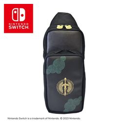HORI Spielekonsolen-Tasche Zelda Tears of the Kingdom - Adventure Pack Switch Tasche, schwarz