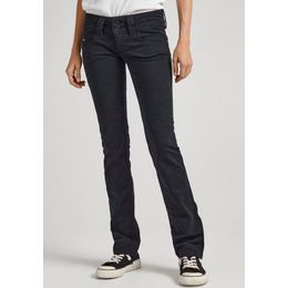 Pepe Jeans Regular-fit-Jeans VENUS mit Badge, schwarz