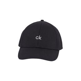 Calvin Klein Baseball Cap CK CENTER CAP mit Calvin Klein Monogramm Logo-Stickerei, schwarz