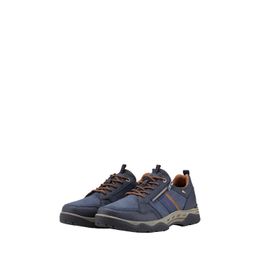 Tom Tailor Herren Trekking-Schuhe mit hochwertigem Kunstleder, blau, Colour Blocking, Gr. 42