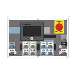 METALLKRAFT Metallbandsäge METALLKRAFT Vollautomatische Schwenkrahmen-Metallbandsäge BMBS 230 x