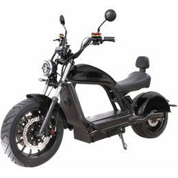 Sxt Scooters E-Motorroller Chopper XL PRO, 45 km/h, mit 45 Ah-Akku, schwarz