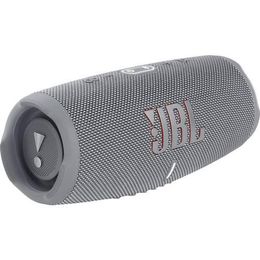 JBL Harman Charge 5 Bluetooth® Lautsprecher staubfest, wasserdicht, Outdoor Grau
