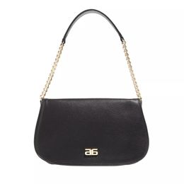 Abro Hobo Bag - Umhängetasche Clara/ Black/Gold - in schwarz - Hobo Bag für Damen