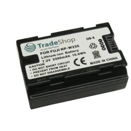 TRADESHOP Li-Ion Akku 2300mAh ersetzt Fuji NP-W235 passend für Fujifilm XT4 X-T4 XT-4 / Ersatz Batterie - Trade-shop