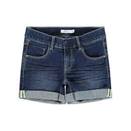 name it - Jeans-Shorts NKFSALLI DNMTASIS 3470 in dark blue denim, Gr.92