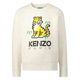 Kenzo Kids Cremewei&szlig; Sweatshirt