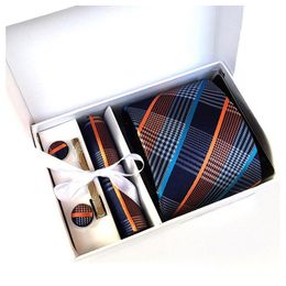 Dekorative Krawatte Herren Krawatten-Set