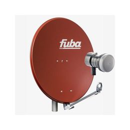 FUBA DAL 801 R SAT-Anlage Rot FUBA Single LNB DEK 117 1 Teilnehmer HDTV 4K SAT-Antenne