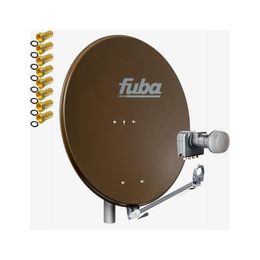 FUBA DAL 804 B Sat Anlage Quad LNB DEK 417 4 Teilnehmer HDTV 4K SAT-Antenne