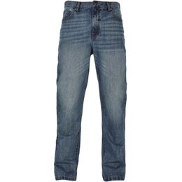 Urban Classics Flared Jeans Jeans blau in W36L34