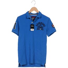 Superdry Herren Poloshirt, blau
