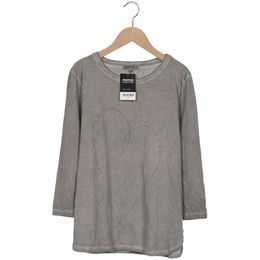 Marie Lund Damen Langarmshirt, grau