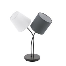 Eglo Leuchten Eglo ALMEIDA Tischleuchte Schwarz, 2-flammig