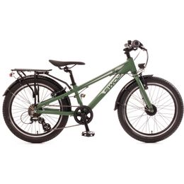 ATB Bachtenkirch "20" "SWOP" Jugendfahrrad matt-grün" Fahrräder Gr. 25 cm, 20 Zoll (50,80 cm) hinten: 20 Zoll (50,80 cm), grün Kinder ATB Fahrräder