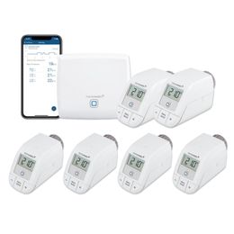 homematic IP homematic IP Starterset Heizen +4x Thermostat Smart-Home Starter-Set