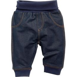 Schnizler Schlupfhose Baby Sweat-Hose Jeans-Optik