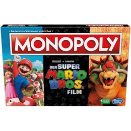 Hasbro Spiel, Gesellschaftsspiel Monopoly Super Mario Bros. Film Edition, bunt