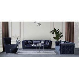 JVmoebel 3-Sitzer Wohnzimmer Sofa Dreisitzer Couch Sofamöbel Textilcouch Moderne