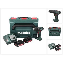 Metabo Schlagbohrmaschine SB 18 Akku Schlagbohrschrauber 18 V 48 Nm (602245560) + 2x Akku 2