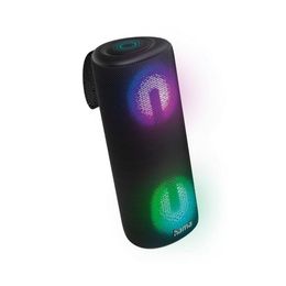 Hama Tragbarer Bluetooth-Lautsprecher 24W (wasserdicht, 10 Licht-Modi, TWS) Bluetooth-Lautsprecher (Bluetooth, 24 W), schwarz