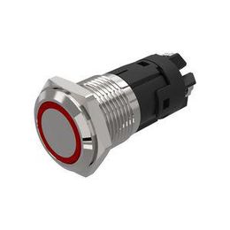 EAO Leuchtdruckschalter Tastend 1 Wechsler LED Rot Kreis Schraubklemme - 82-4552.1113