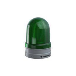 WERMA TwinLIGHT LED-Dauerleuchte/blinkende Signalleuchte AC / DC 26.4V 700mA 120mm Gr&uuml;n IP66 Push-In-Anschluss EvoSIGNAL Maxi - 262.210.70