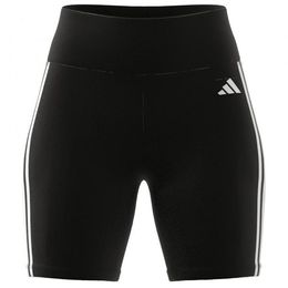 Adidas - Women's TE 3 Stripes Short Tight - Lauftights Gr XS schwarz