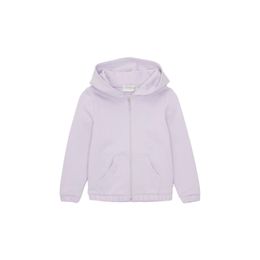 Tom Tailor Mädchen Sweatshirtjacke, lila, Uni, Gr. 128/134