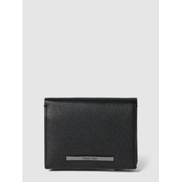 Calvin Klein Portemonnaie mit Label-Detail Modell 'MODERN BAR TRIFOLD'