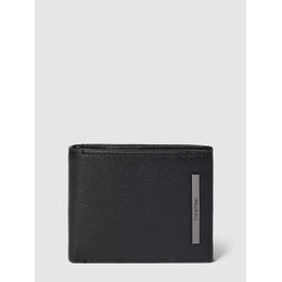 Calvin Klein Portemonnaie mit Label-Detail Modell 'MODERN BAR BIFOLD'